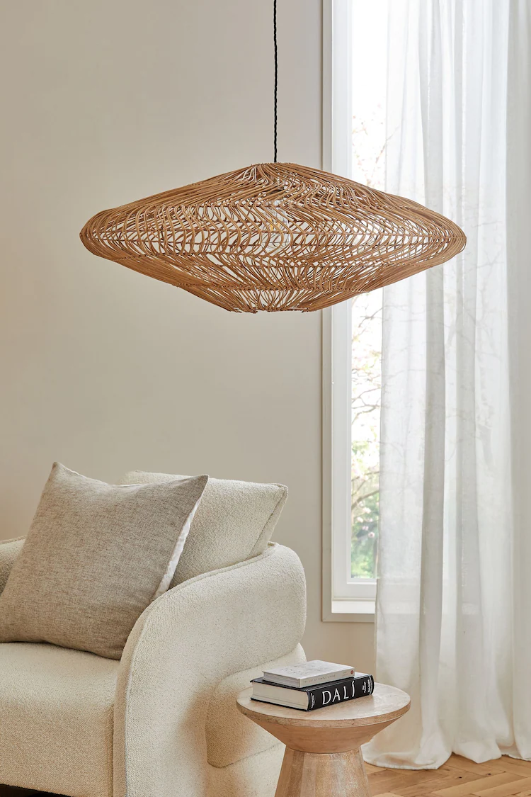 Natural Easy Fit Bali Lamp Shade