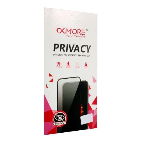 Zaštino staklo (glass) Privacy 2.5D Full glue za iPhone 15 Plus 6.7 crni