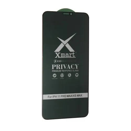 Zaštino staklo (glass) X mart 9D Privacy za iPhone 11 Pro Max 6.5