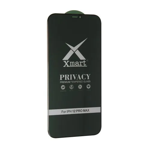 Zaštino staklo (glass) X mart 9D Privacy za iPhone 12 Pro Max 6.7