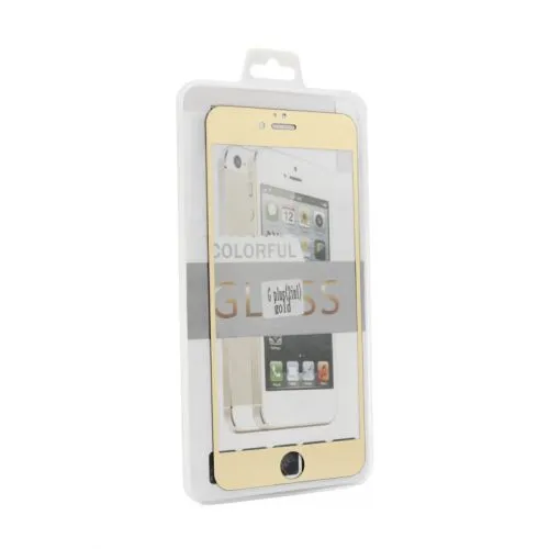 Zaštino staklo (glass) za iPhone 5 2u1 zlatni
