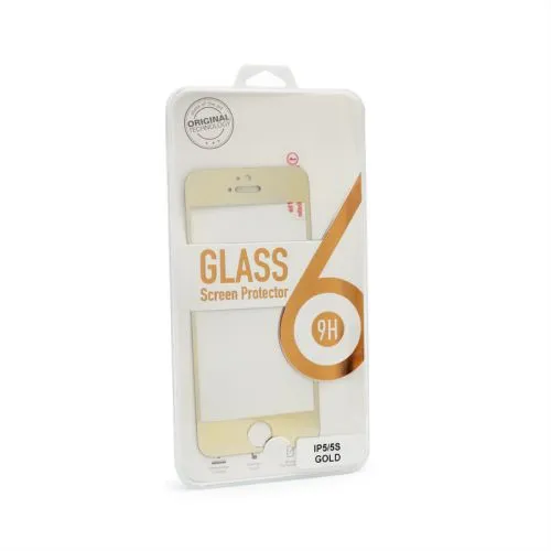 Zaštino staklo (glass) za iPhone 5 zlatni