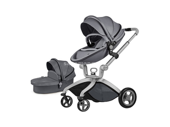 Kolica Dark Grey 2u1 Hot Mom F22D.GREY