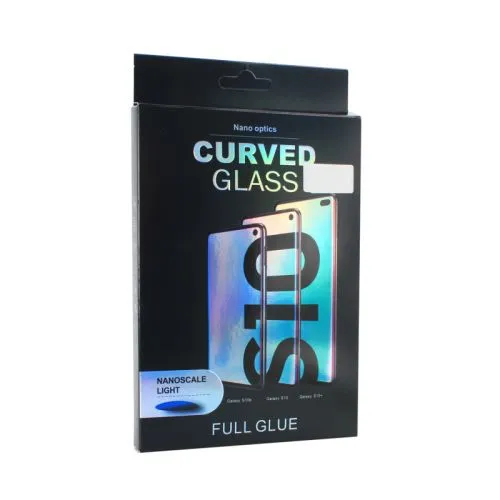 Zaštino staklo (glass) UV Glue Full Cover + Lampa za Samsung G991 Galaxy S21