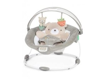 Ingenuity Ležaljka za bebe InLighten Bouncer - Bear Nate SKU16667