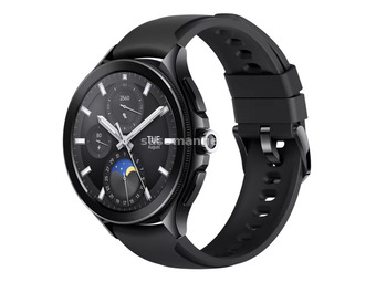 Mi Watch 2 pro- Bluetooth Black Case with Black Fluororubber Strap