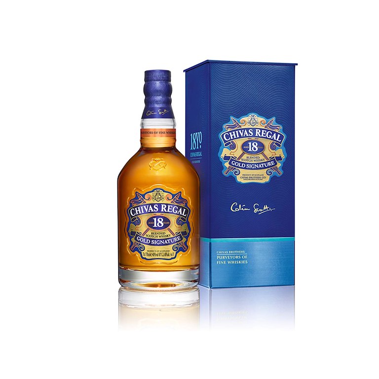 Chivas Regal 18 Y.O. whiskey 0,7l