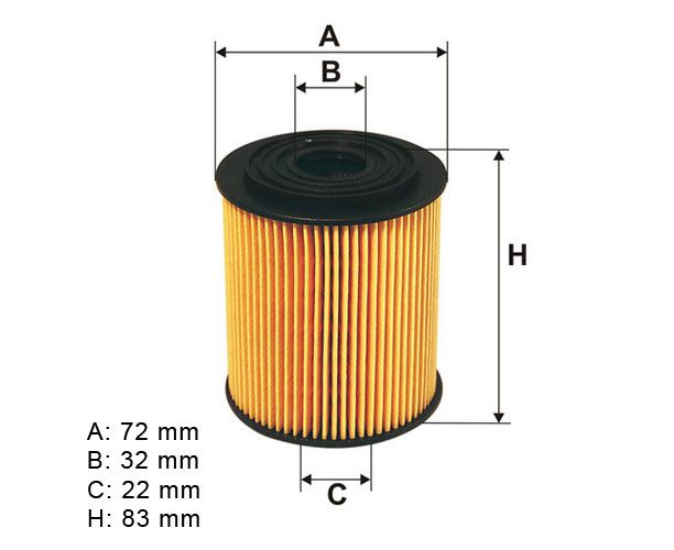 Filter ulja Dr!ve+ DP1110.11.0214 - OE672 - COF100558E - 1457429197 - 586542