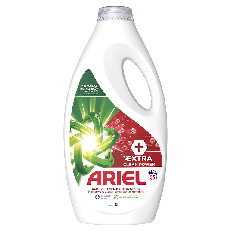 Ariel tečni deterdžent extra clean 1.75l (35 pranja)