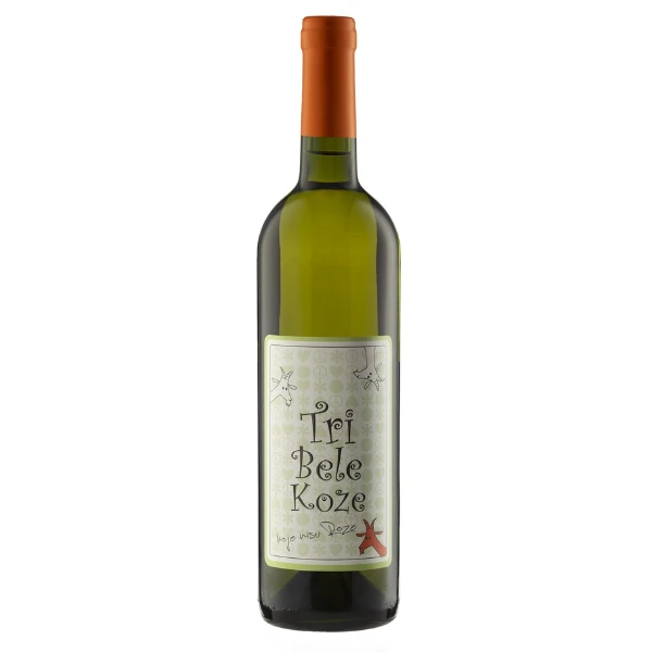 Vino Tri bele koze 0,75l