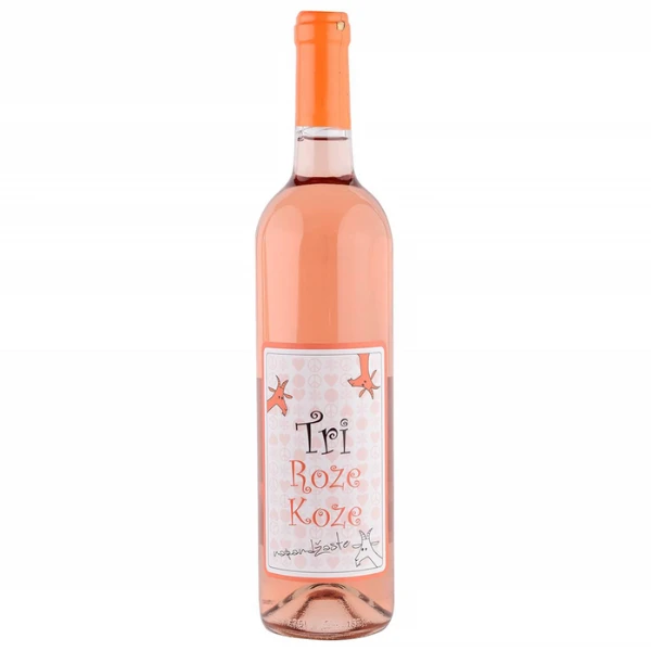 Vino Tri roze koze 0,75l