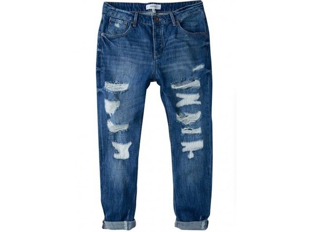 MANGO BOYFRIEND JEANS 38  *novo*