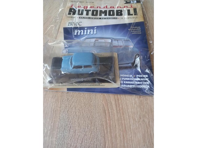 Legendarni automobili Mini Morris