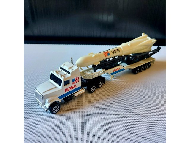 Majorette Super Movers NASA Semi-Rocket 1/87