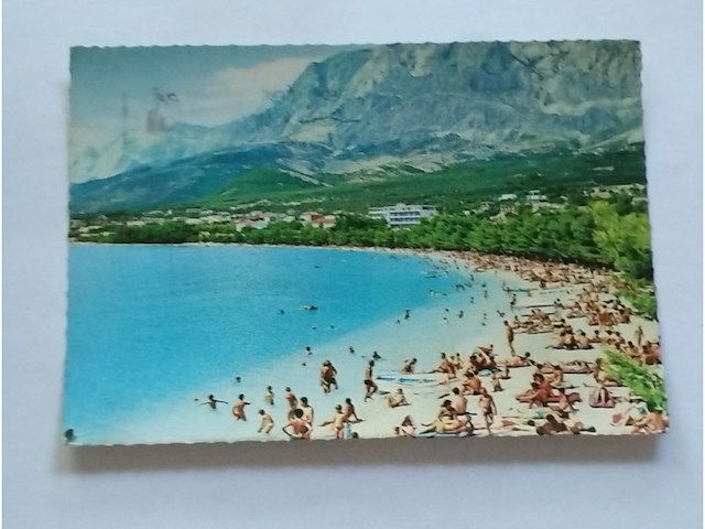 Makarska - Plaža - Putovala 1968.g -