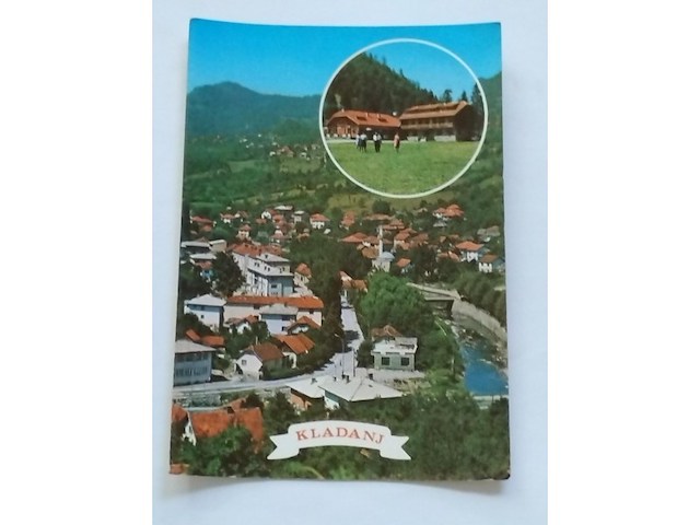Kladanj - Bosna - Putovala 1975.g -