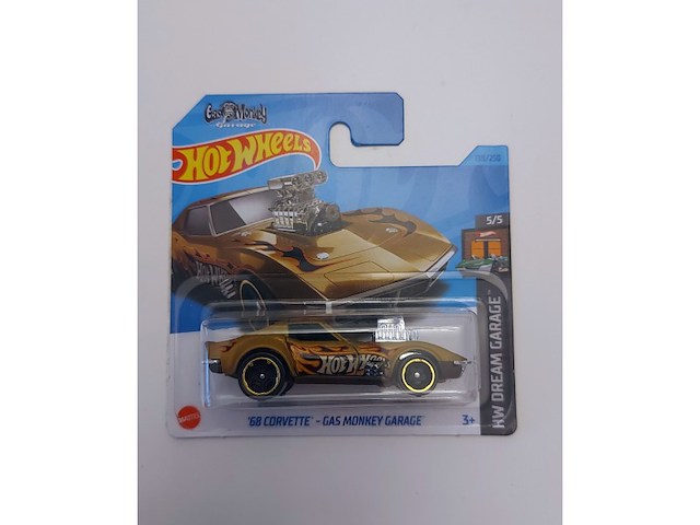 Hot Wheels 1968 Corvette Gas Monkey Garage