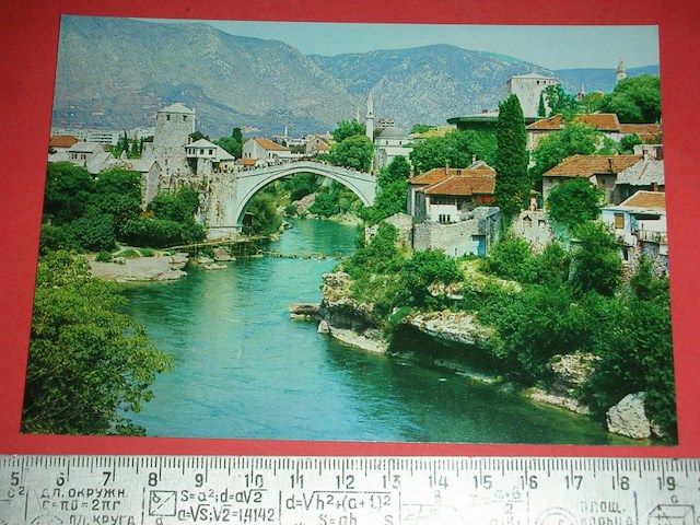 Jugoslavija,Bosna i Hercegovina,Mostar,razglednica