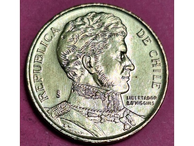 1 Peso 1990 Čile