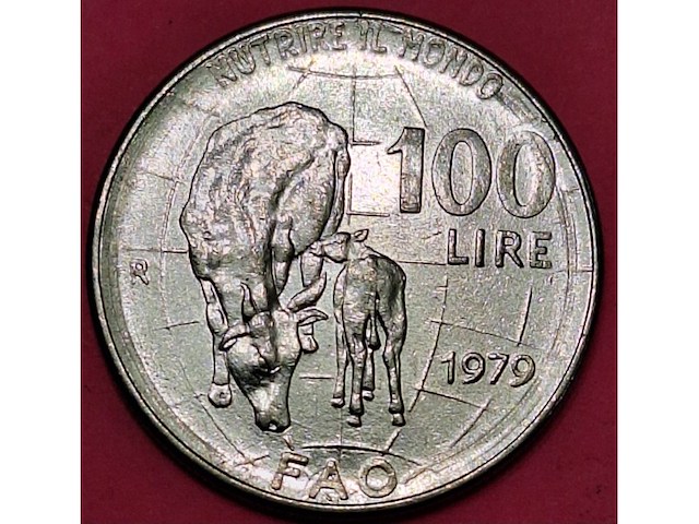 100 Lira 1970 Italija FAO