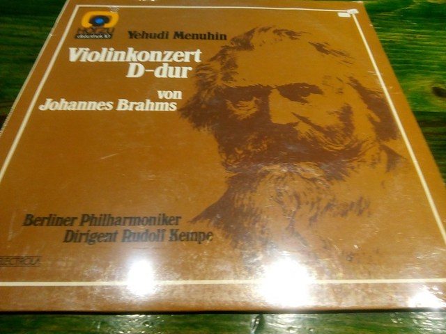 BRAHMS VIOLINKONZERT/YEHUDI MRNUHIN