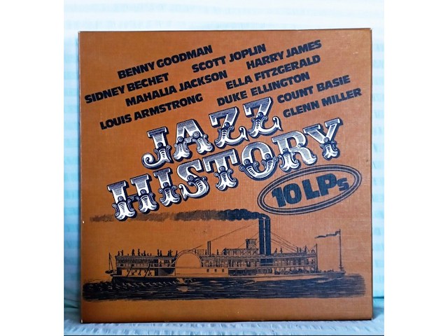 Box set 10 Lp`s JAZZ HISTORY (Ger.) MINT!