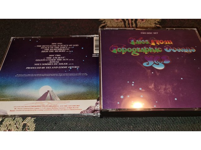 Yes - Tales from topographic oceans 2CDa , ORIGINAL
