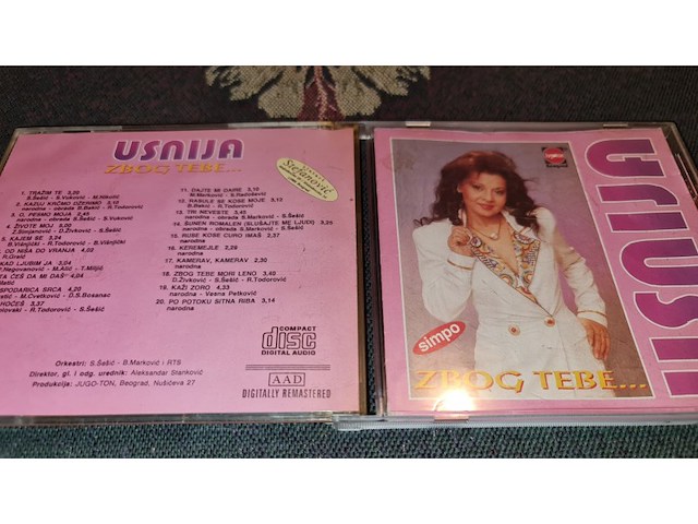 Usnija Redžepova - Zbog tebe... , ORIGINAL