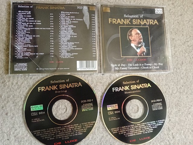 The Selection of Frank Sinatra de luxe gold sound