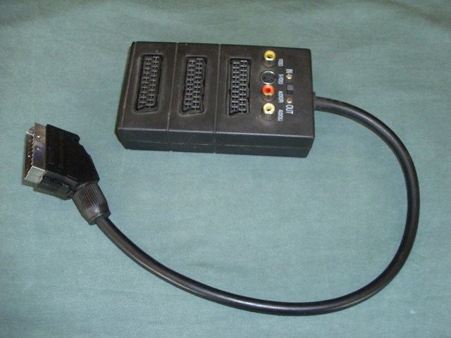 Audio - Video Adapter Scart - RCA - SVHS