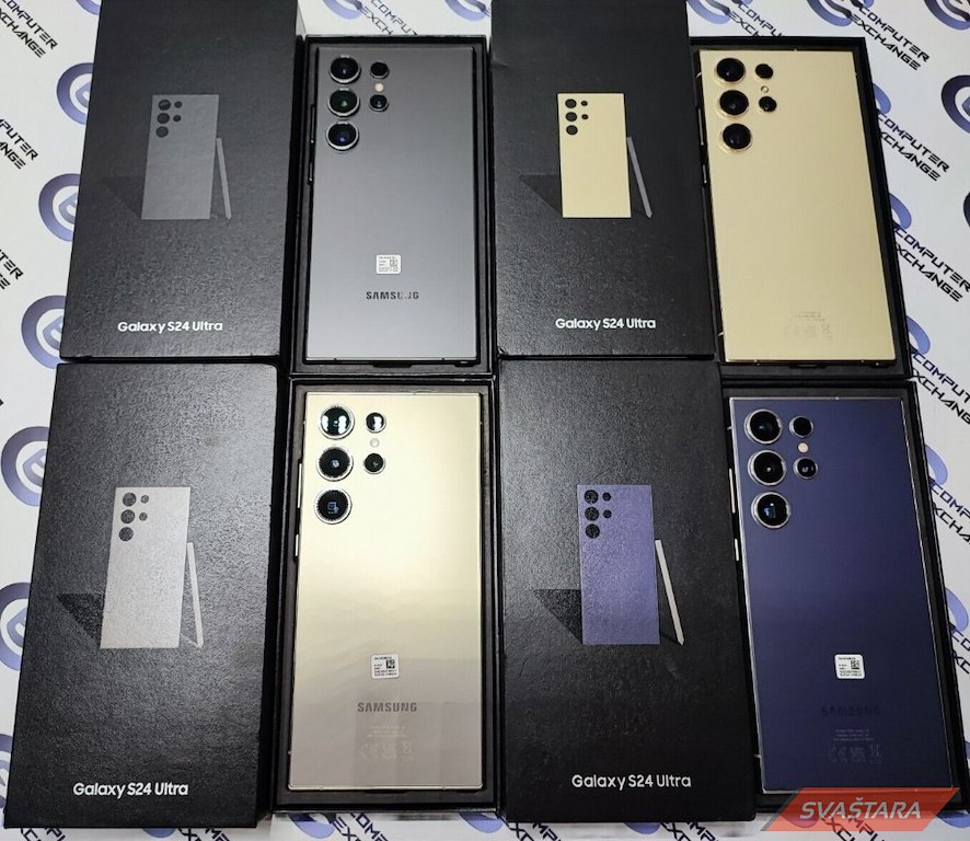 Samsung Galaxy S24 Ultra 5G,. S24+, S24