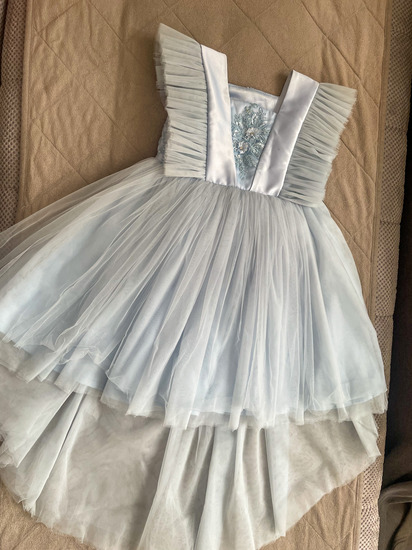 Nova svečana haljina/svetlo plava/vel.104-110