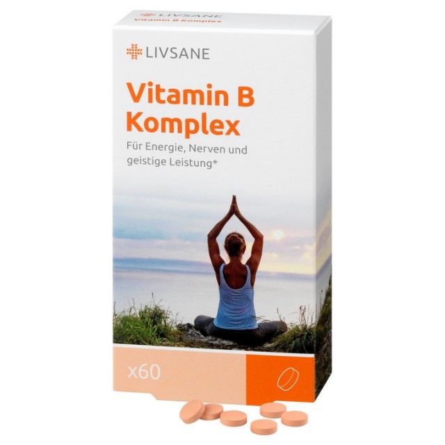 LIVSANE Vitamini B kompleksa 60 tableta