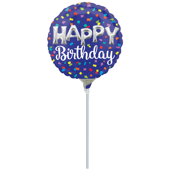 4179709
9″ Foil Happy Birthday Balloon Letters