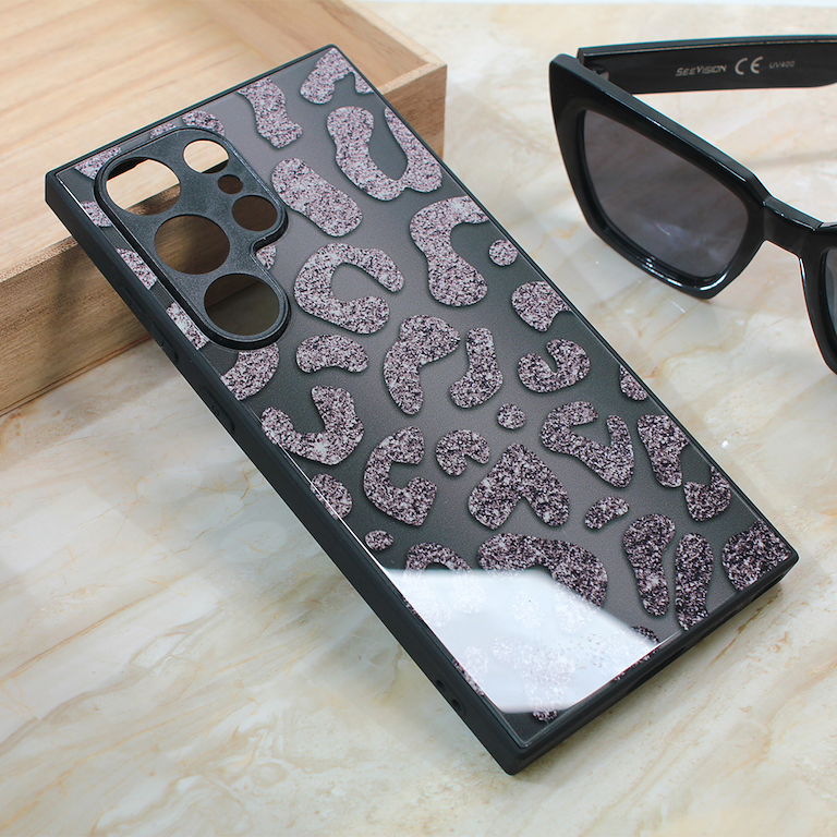 Maska Shiny glass za Samsung S928B Galaxy S24 Ultra crna