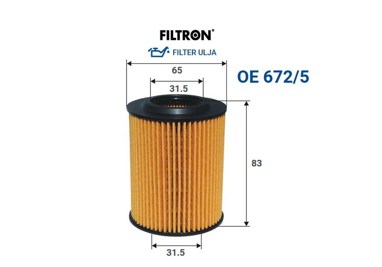 Filter ulja Filtron OE672/5