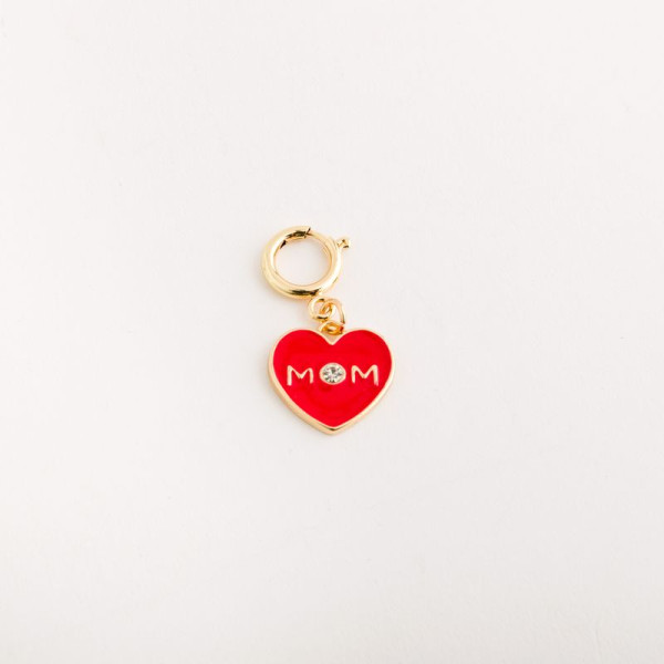 CHARM, Light gold/Red, SINGLE SIZE ( 178083 )