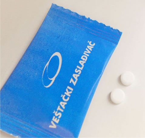 Reklamni zaslađivač 2 tabletice u kesici