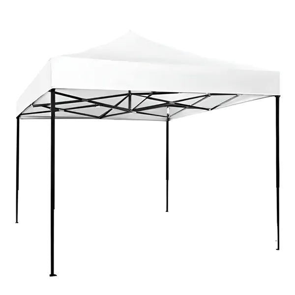 Gazebo sklopivi baštenski paviljon 3x3m beli