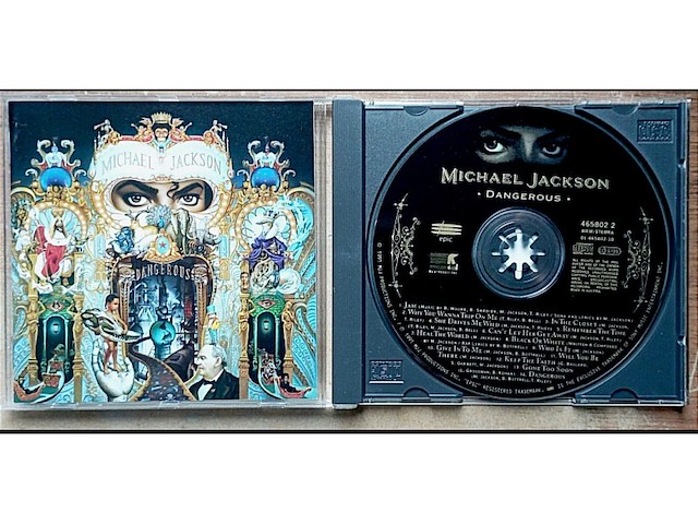 Cd Michael Jackson-Dangerous (EU) I izdanje MINT!