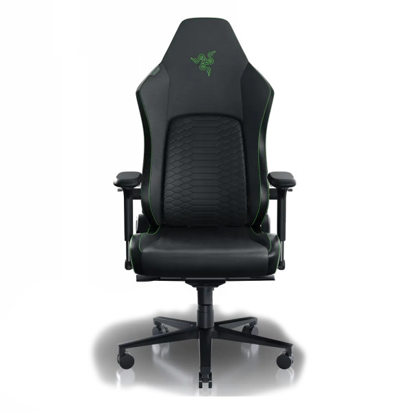 Razer Iskur V2 - Gaming Chair with Built-In Lumbar Support - Black with green sign ( RZ38-04900100-R3G1 )