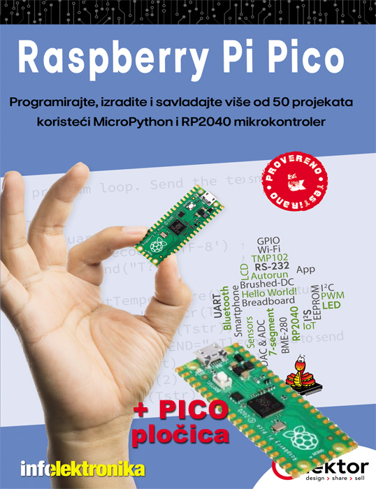 Raspberry Pi Pico, Programirajte, izradite i naučite više od 50 projekata koristeći MicroPython i RPi Pico