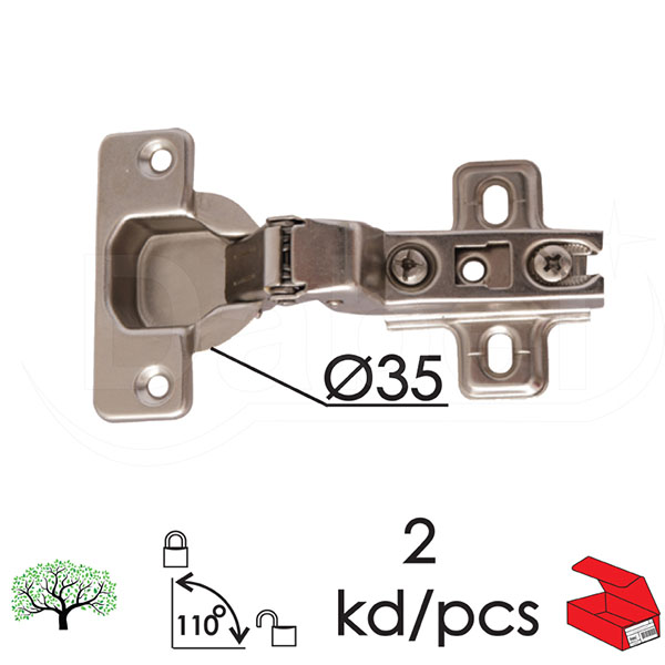 Šarka klap 9101 ZNB FI35/110` (2kom) koleno DP2 (0203073)