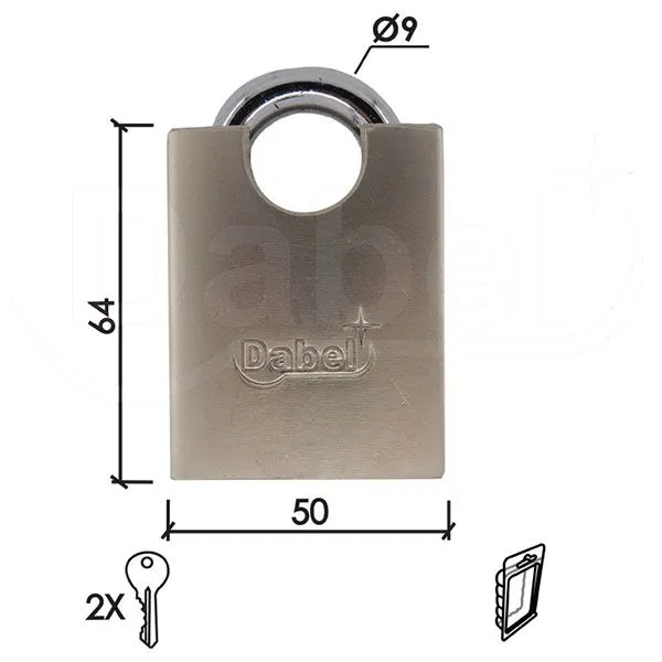 Katanac KA2012 MAT-NI 50X64/FI9 mm 2K DBP1 (0106097)