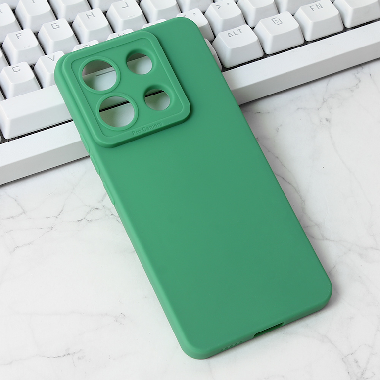 Xiaomi Redmi Note 13 Pro 4G - Zastitna maska (futrola) Silikon Pro Camera 5G (EU) zelena