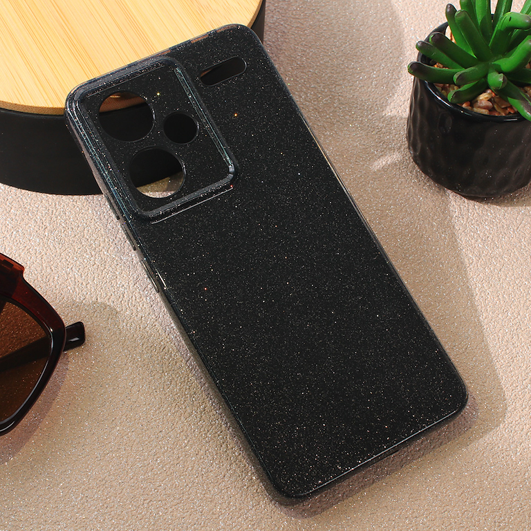 Xiaomi Redmi Note 13 Pro 4G - Zastitna maska (futrola) Sparkle Dust Plus crna