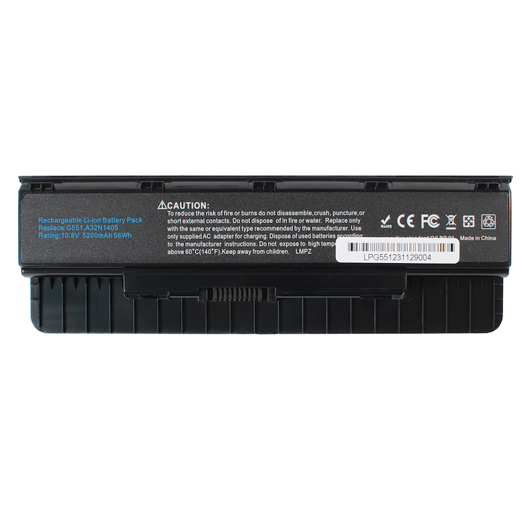 Baterija - laptop Asus N551, N751, A32N1405, 10.8V, 5200mAh, 56Wh