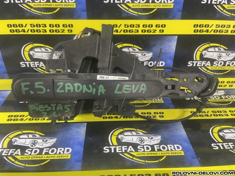 Ford Fiesta 02-08 Zadnja Leva Brava Mat Crna