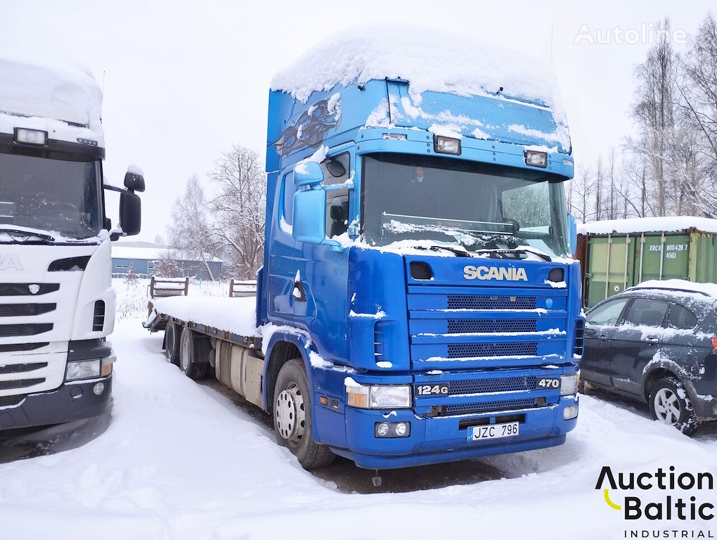 Prodaje se Scania R124 470 autotransporter na aukciji