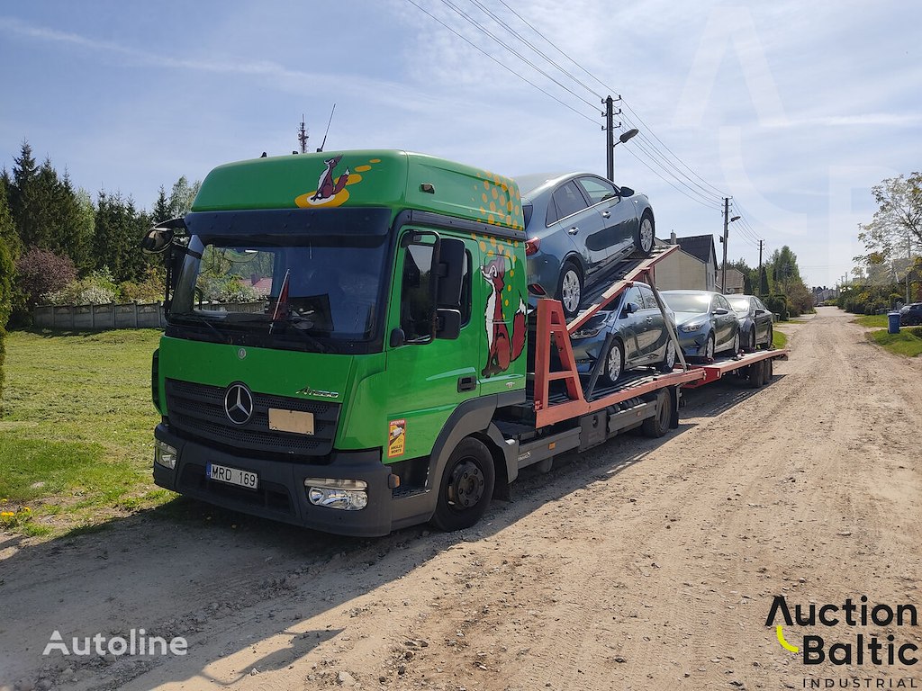 Prodaje se Mercedes-Benz Atego 822 L autotransporter na aukciji + prikolica autotransportera